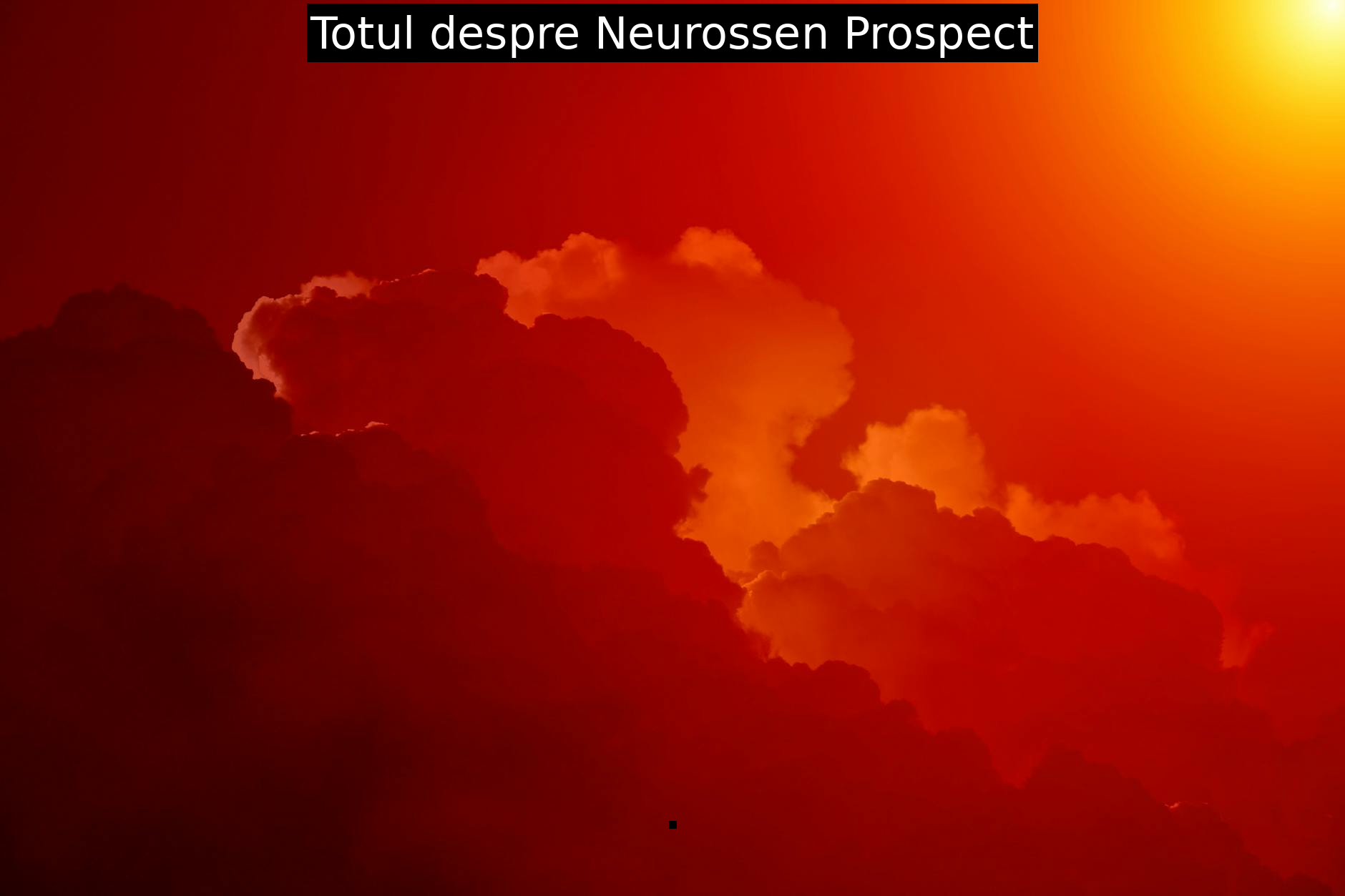 Totul despre Neurossen Prospect - Medicina Sportiva